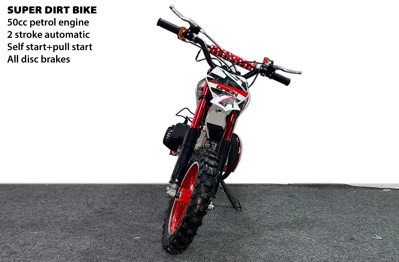 49cc Super Dirt Bike (Red) - ATV Bike