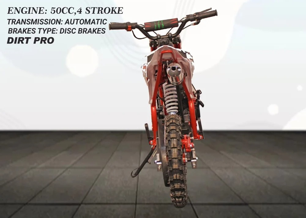 Dirt Bike Pro 50cc (Red) - ATV Bike